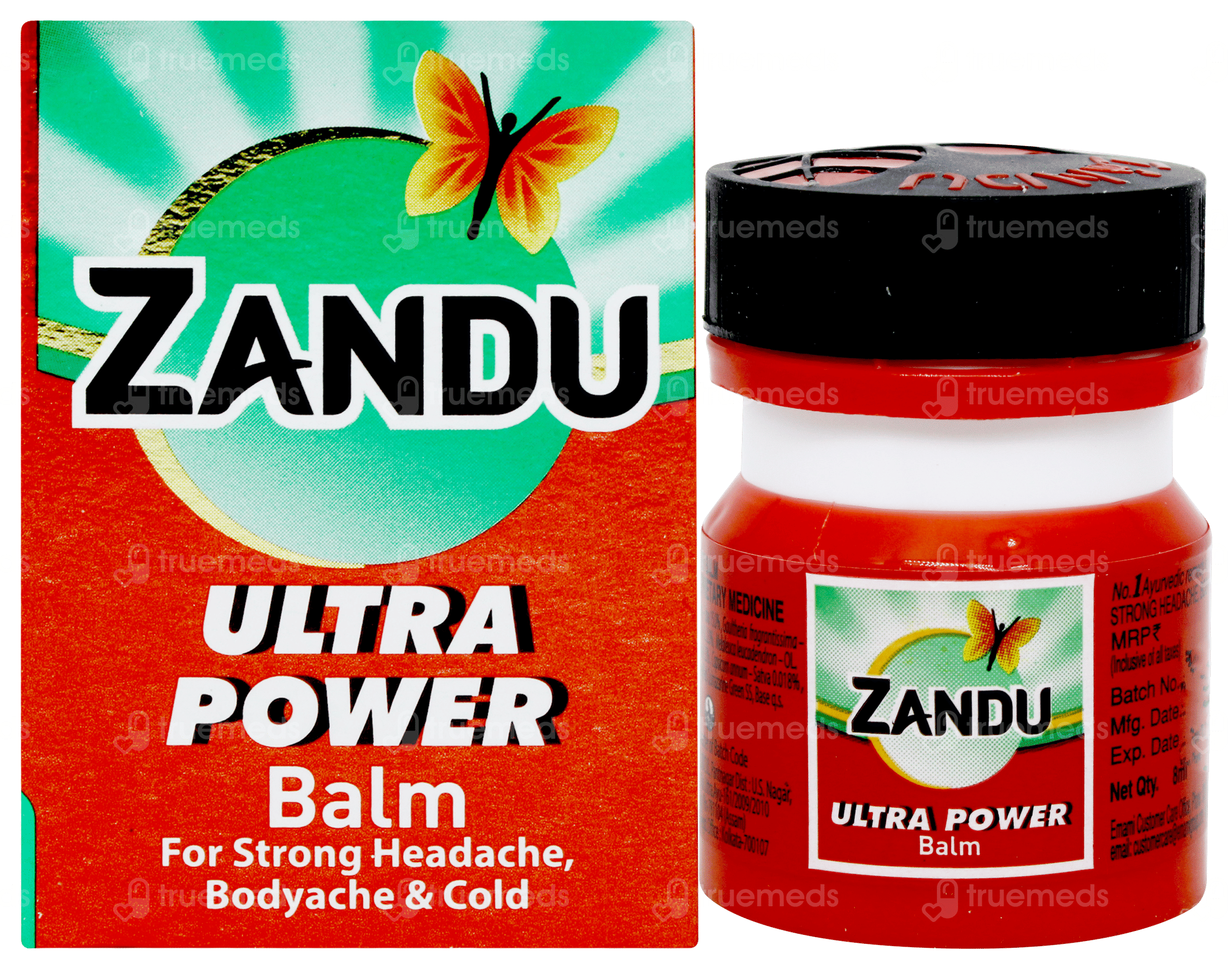 Zandu Ultra Power Balm 8 Ml - Uses, Side Effects, Dosage, Price | Truemeds