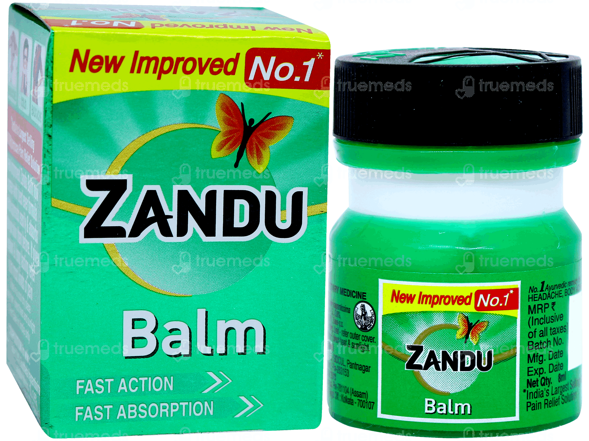 Zandu Balm 8 Ml - Uses, Side Effects, Dosage, Price | Truemeds