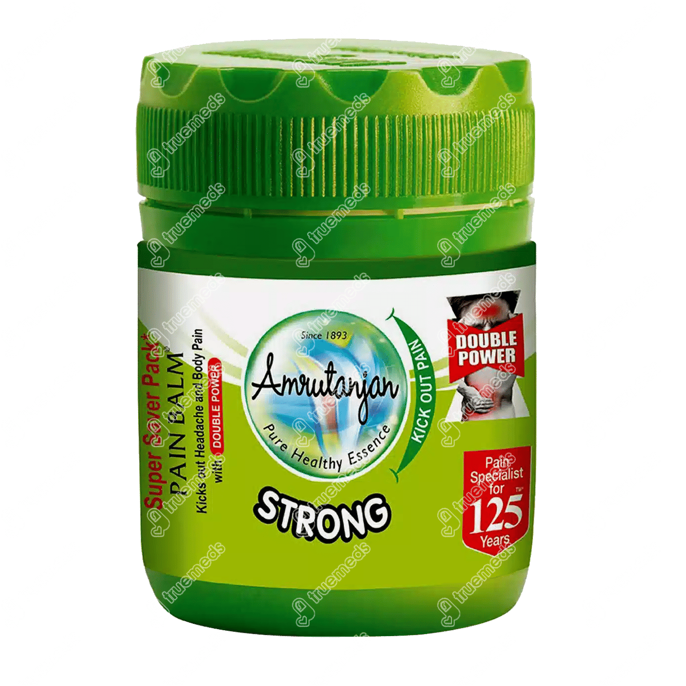 Amrutanjan Strong Double Power Pain Balm 50 Ml - Uses, Side Effects ...