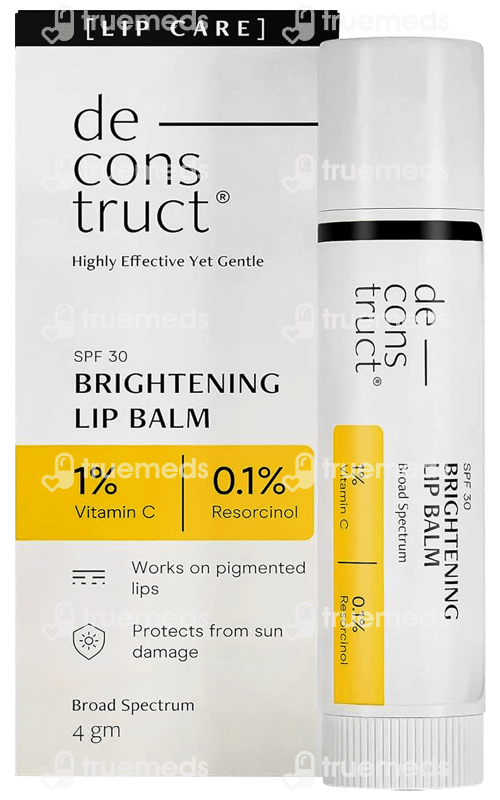 Deconstruct Spf 30 Brightening Lip Balm 4 Gm - Uses, Side Effects, Dosage, Price | Truemeds