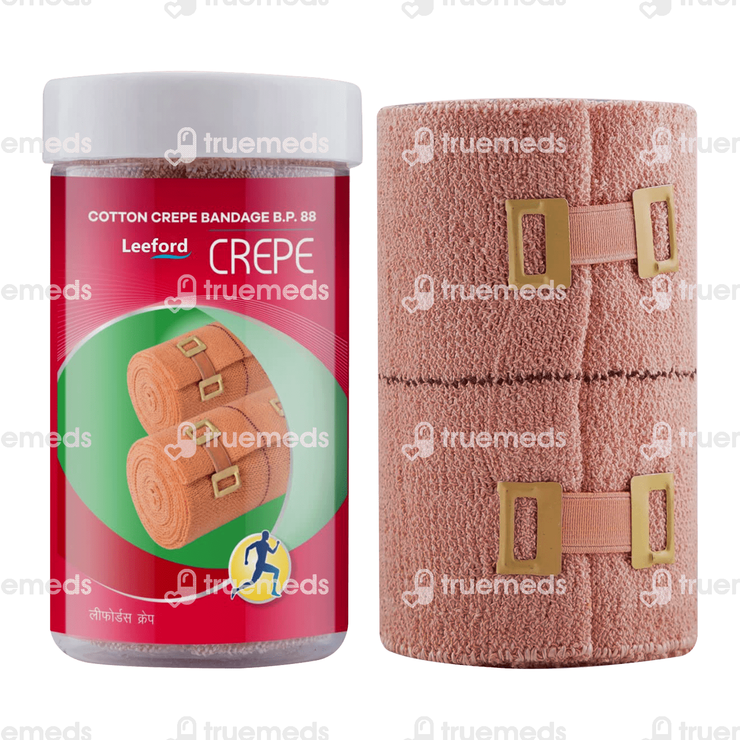 Leeford Crepe 10 Cm X 4 M Bandage 1 - Uses, Side Effects, Dosage, Price ...
