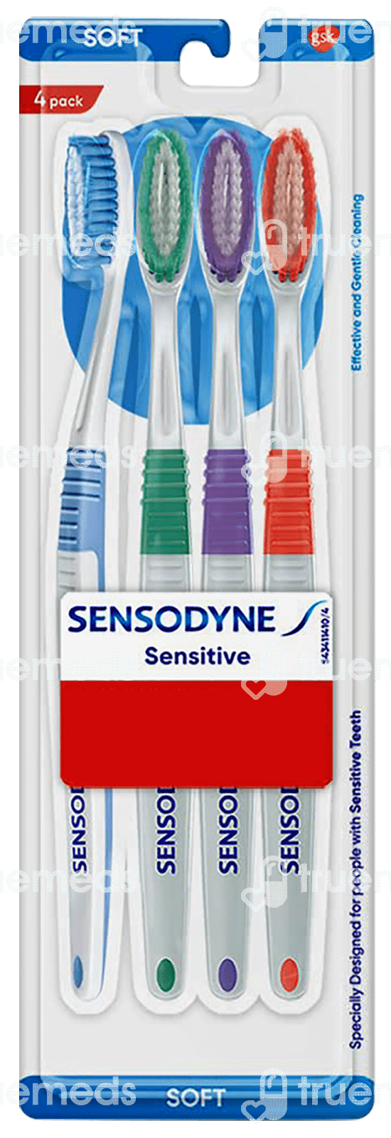 Sensodyne Soft Sensitive Rounded Bristles Toothbrush 4 - Uses, Side ...