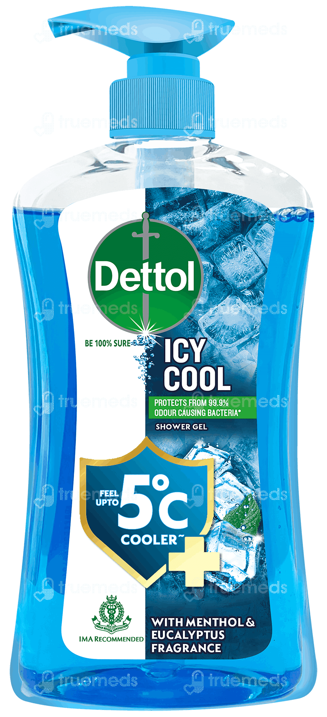 Dettol Icy Cool Shower Gel 500ml - Uses, Side Effects, Dosage, Price | Truemeds