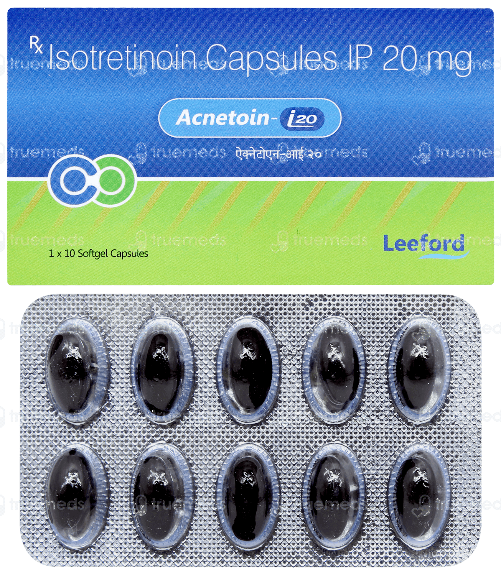Acnetoin I 20 MG | Order Acnetoin I 20 MG Capsule Online at Truemeds