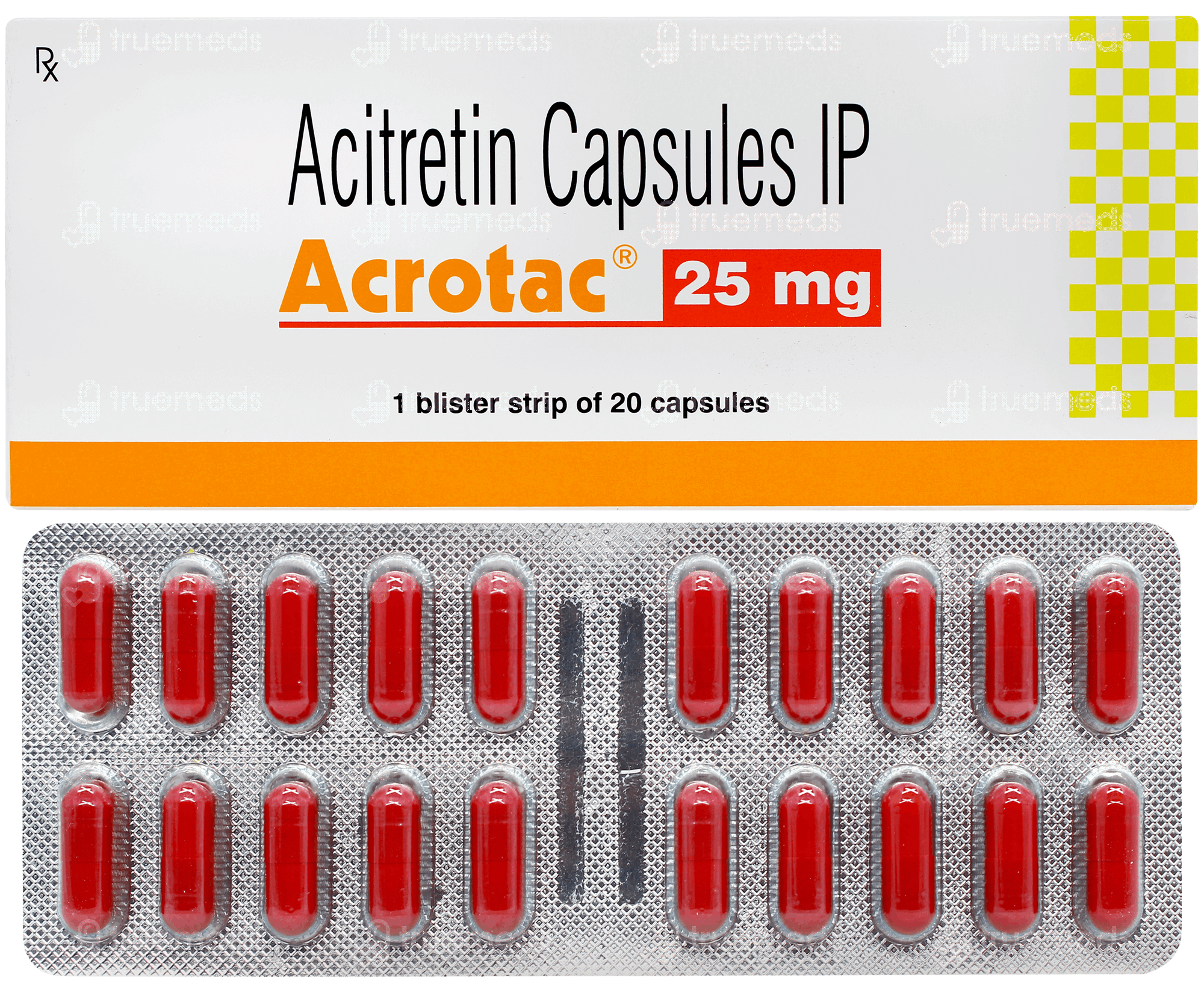 Acrotac 25 MG | Order Acrotac 25 MG Capsule Online at Truemeds