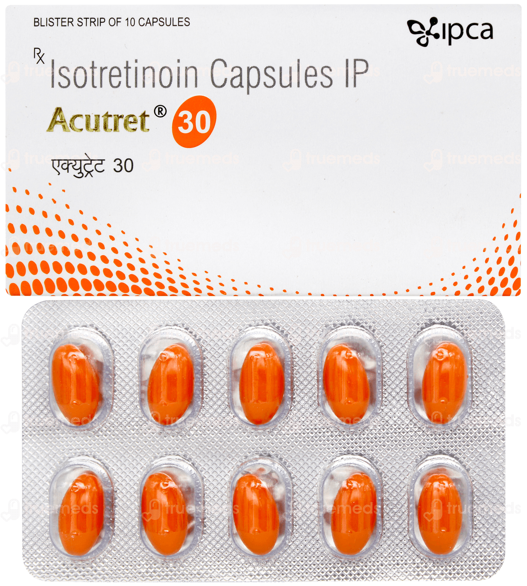 Acutret 30 MG | Order Acutret 30 MG Capsule Online at Truemeds