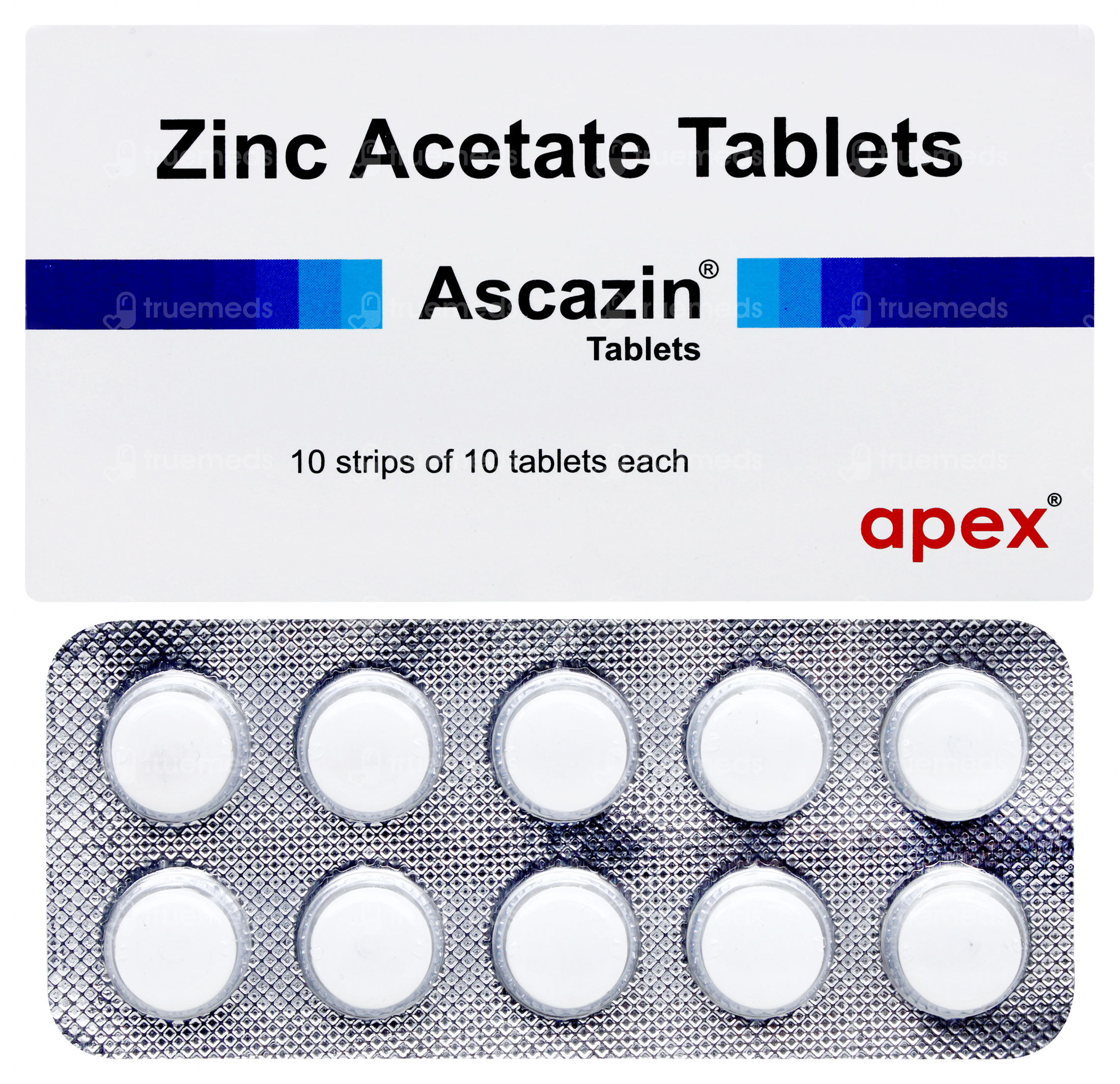 Ascazin 50 MG | Order Ascazin 50 MG Tablet Online at Truemeds