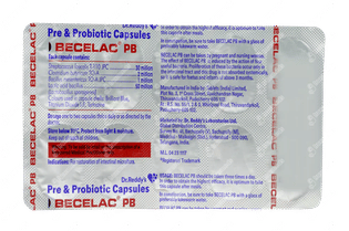 Becelac Pb 50 Miu Capsule 10 - Uses, Side Effects, Dosage, Price | Truemeds