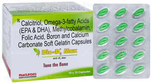 Bio D3 Max Capsule Upto 18% Off: Uses, Side Effects & Price