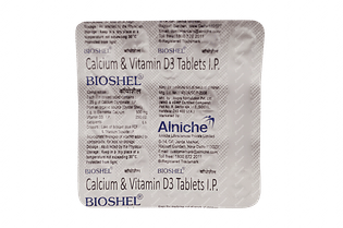 Bioshel 500 Mg250iu Tablet 15 - Uses, Side Effects, Dosage, Price ...