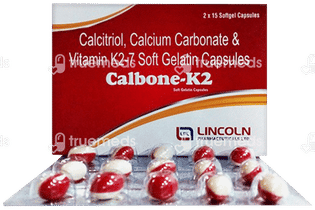 Calbone K2 Capsule | Order Calbone K2 Capsule 15 Online at Truemeds