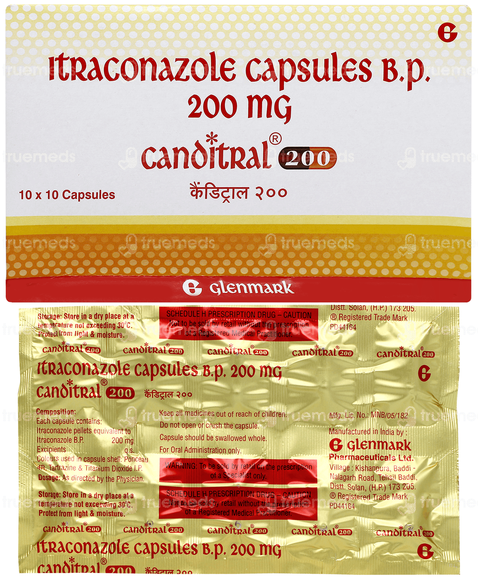 Canditral 200 Capsule 10: Uses, Side Effects, Price & Substitutes