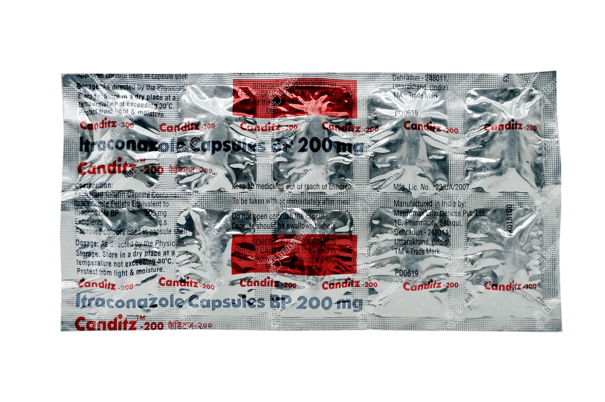 Canditz 200 Capsule 10: Uses, Side Effects, Price & Substitutes