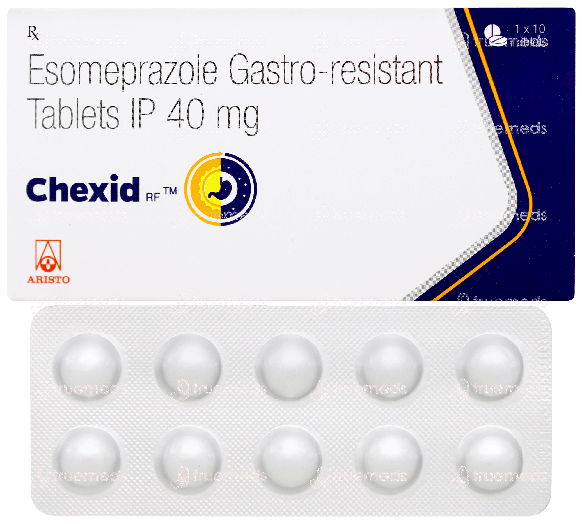 Chexid Rf 40 MG | Order Chexid Rf 40 MG Tablet Online at Truemeds