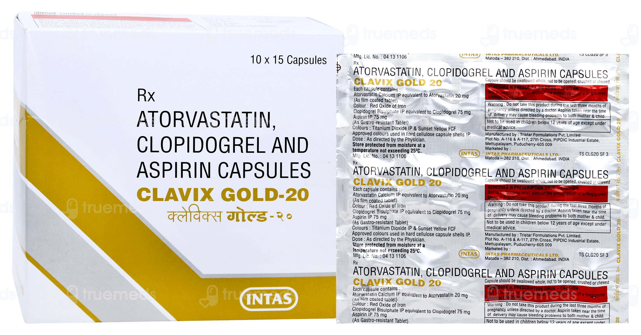 Clavix Gold 75/20/75 MG | Order Clavix Gold 75/20/75 MG Capsule Online ...