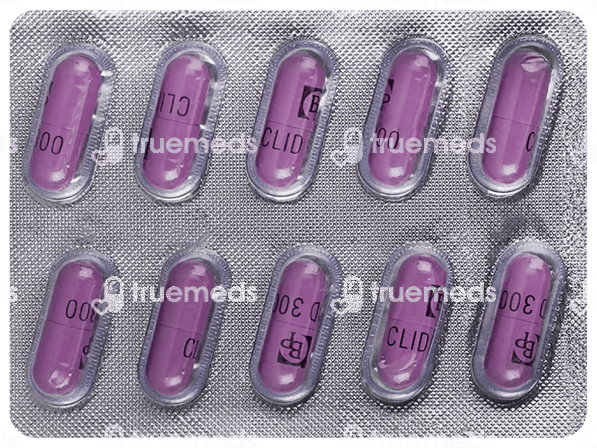 Clid 300 MG | Order Clid 300 MG Capsule Online at Truemeds