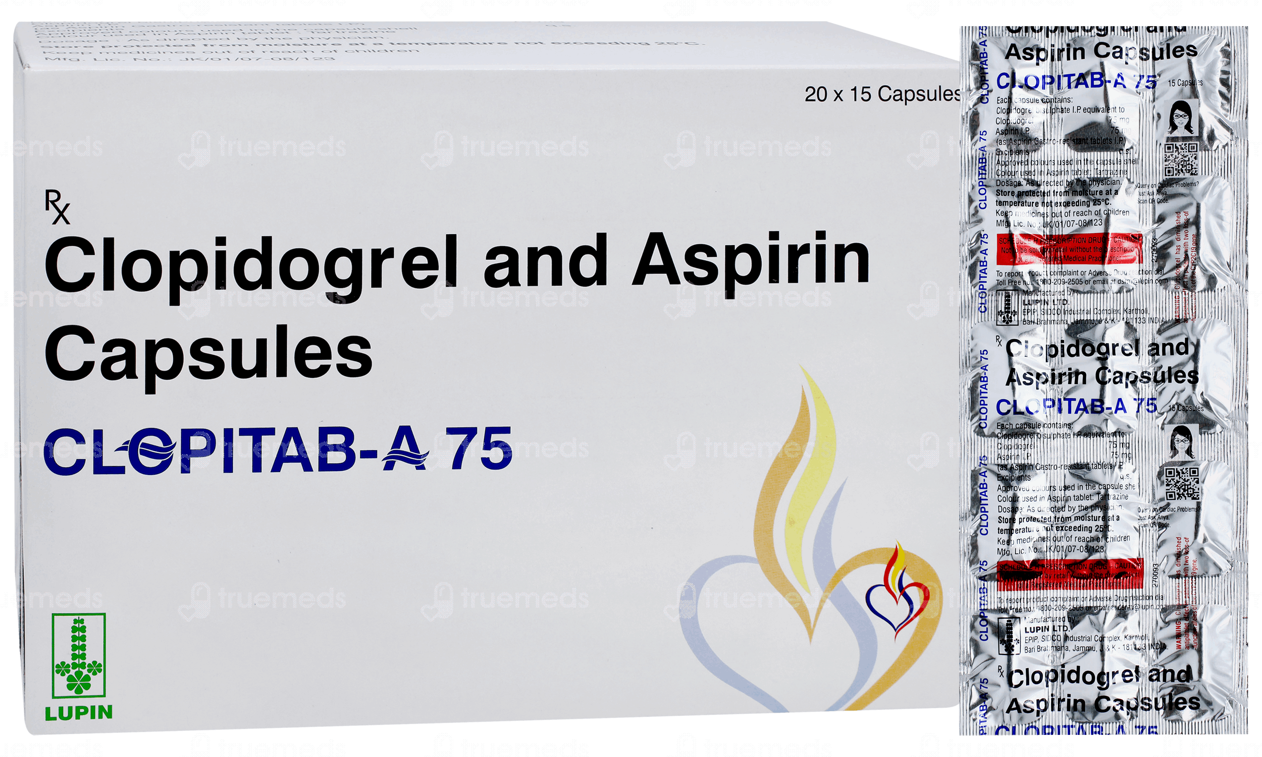 Clopitab A 75 Capsule: Uses, Side Effects, Price & Substitutes