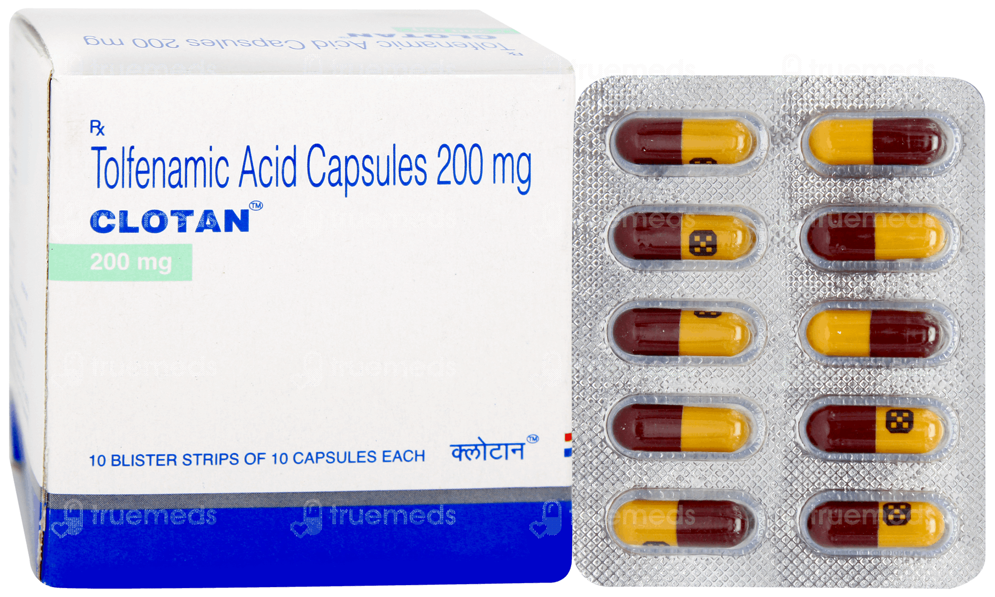 Clotan 200 Mg Capsule 10 - Uses, Side Effects, Dosage, Price | Truemeds