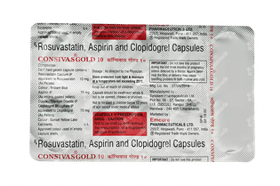 Consivas Gold 751075 Mg Capsule 10 - Uses, Side Effects, Dosage, Price ...