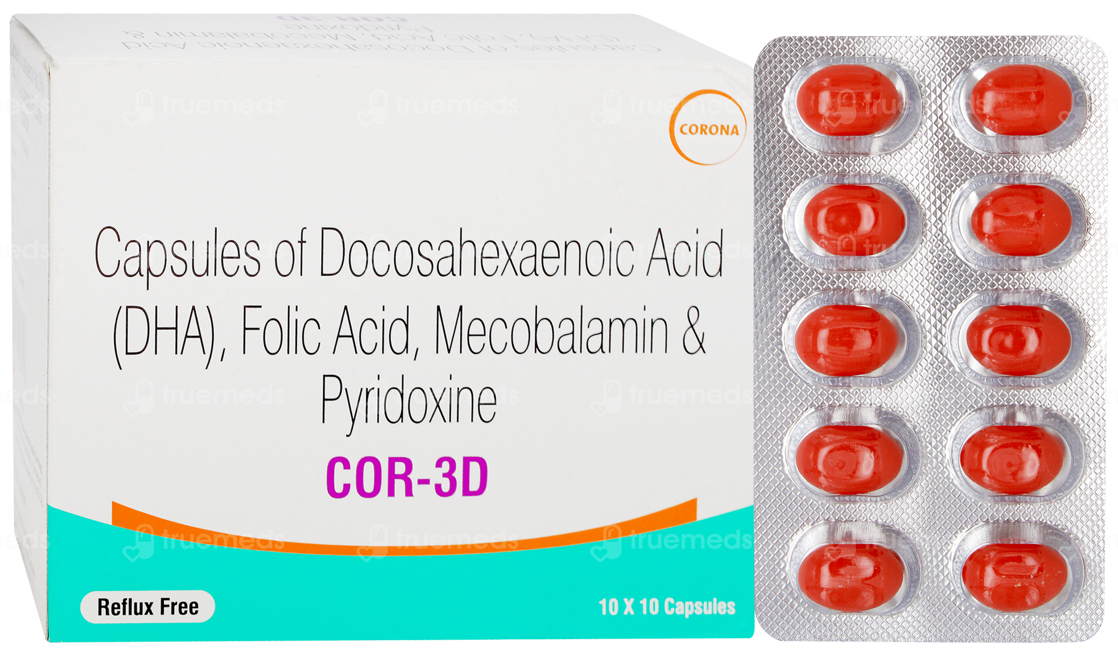 Cor 3d | Order Cor 3d Capsule Online at Truemeds