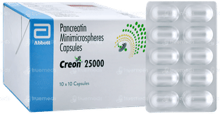 Creon 25000 | Order Creon 25000 Capsule Online at Truemeds