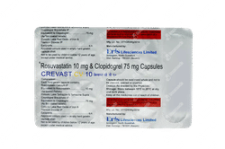 Crevast Cv 10/75 MG | Order Crevast Cv 10/75 MG Capsule Online at Truemeds