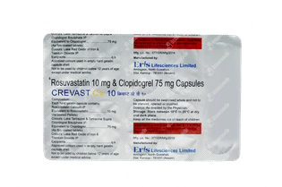 Crevast Cv 1075 Mg Capsule 10 - Uses, Side Effects, Dosage, Price ...