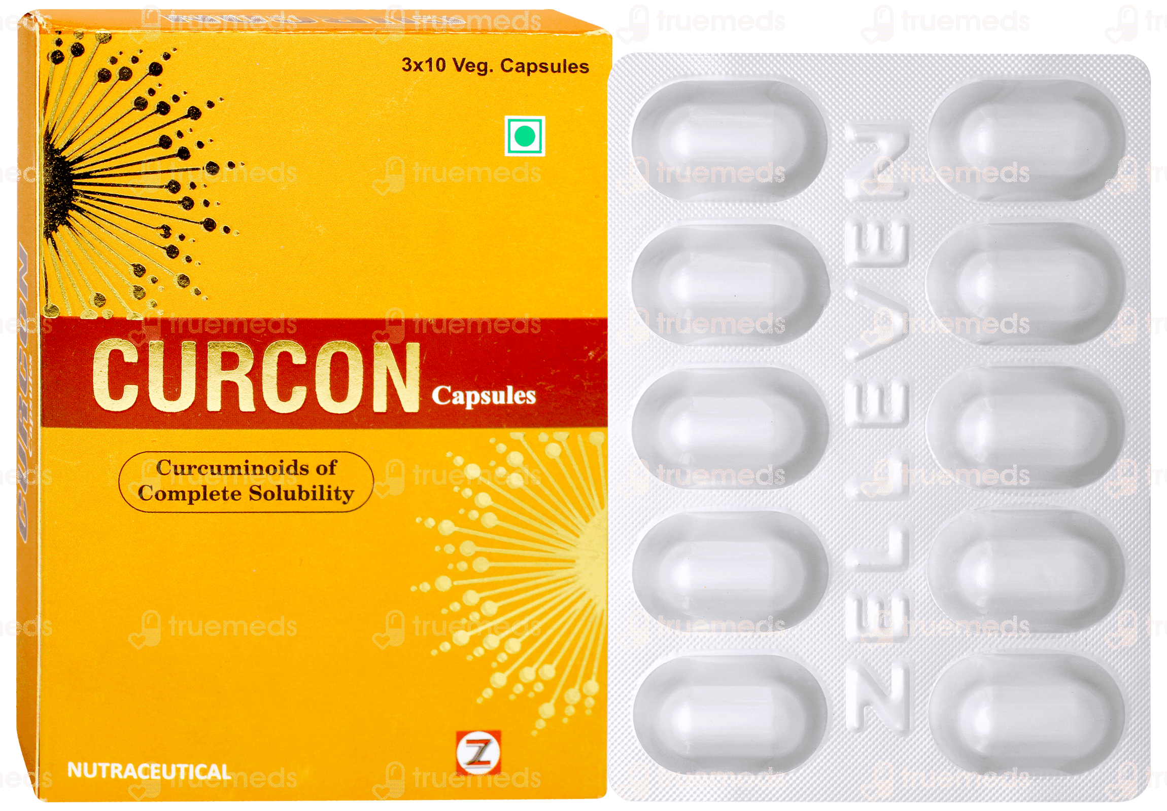Curcon Capsule 10 - Uses, Side Effects, Dosage, Price | Truemeds