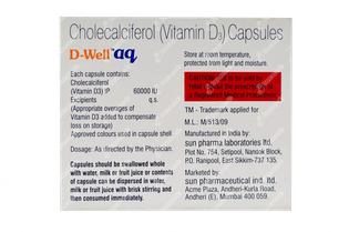 D Well Aq 60000 IU | Order D Well Aq 60000 IU Capsule Online at Truemeds