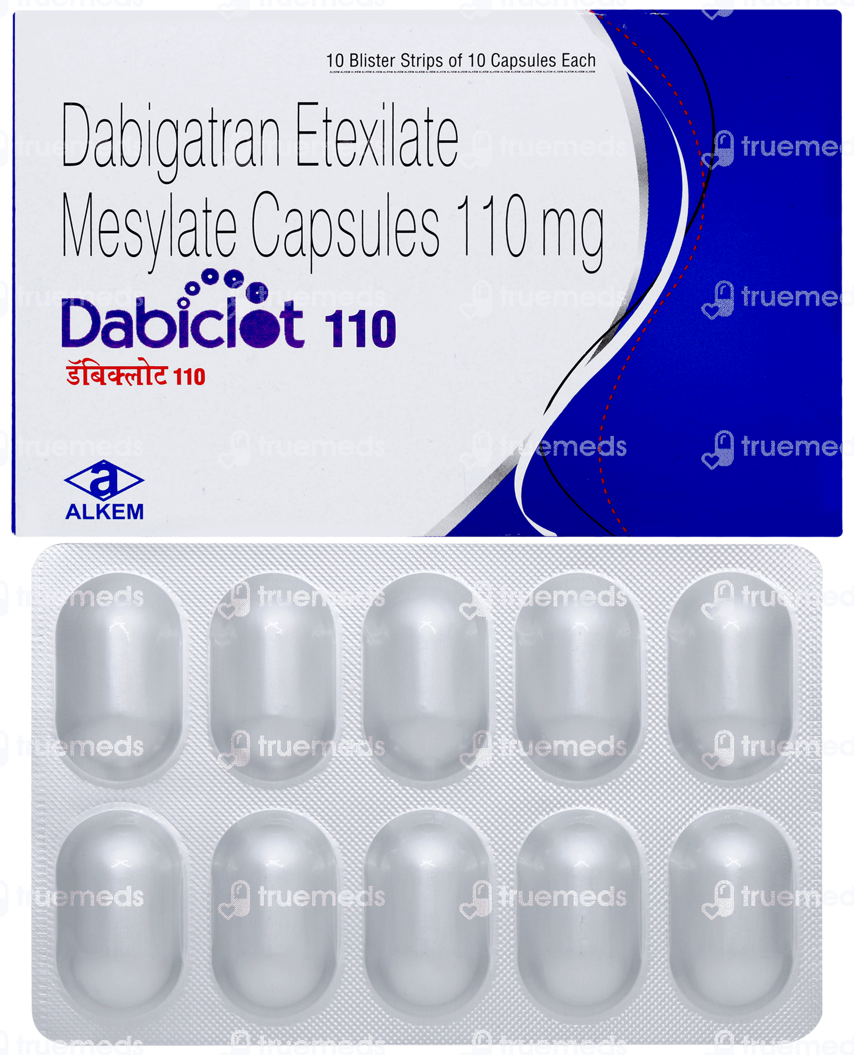 Dabiclot 110 MG | Order Dabiclot 110 MG Capsule Online at Truemeds