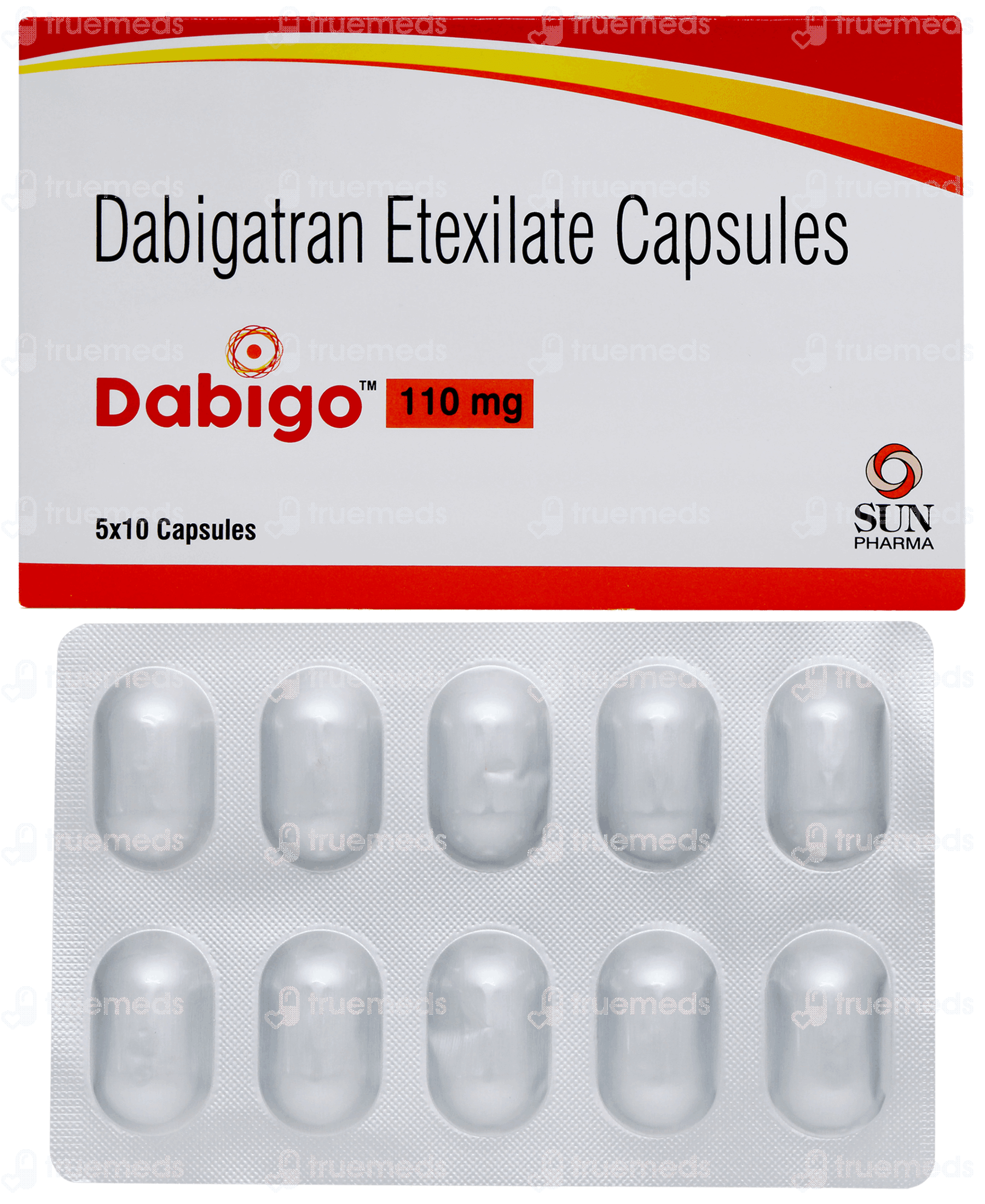 Dabigo 110 Mg Capsule 10 - Uses, Side Effects, Dosage, Price | Truemeds