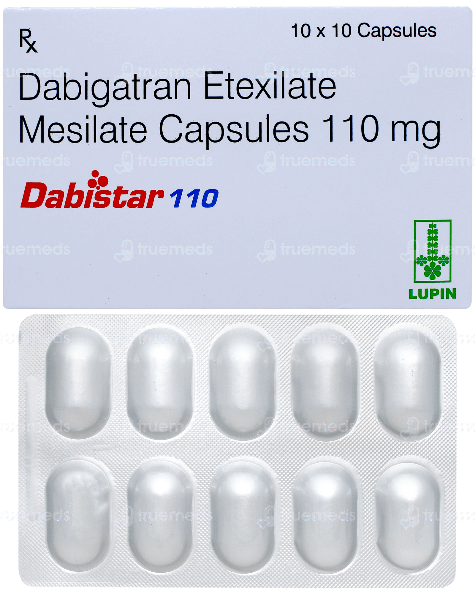 Dabistar 110 Mg Capsule 10 - Uses, Side Effects, Dosage, Price | Truemeds