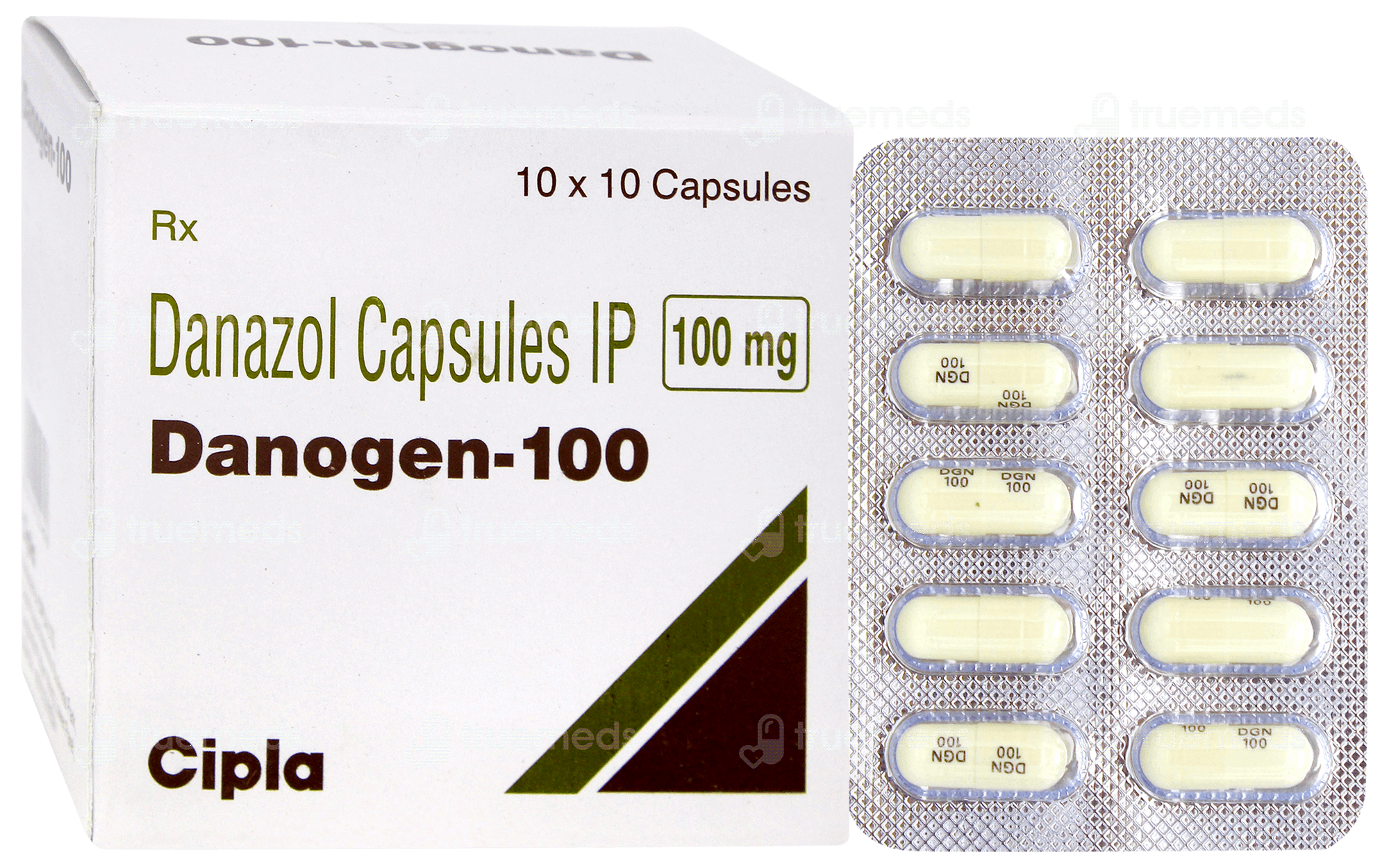 Danogen 100 MG | Order Danogen 100 MG Capsule Online at Truemeds