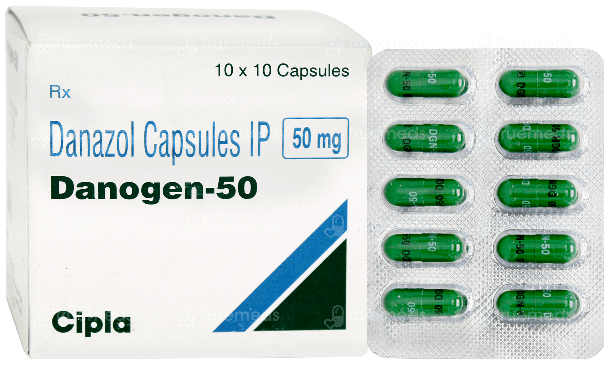 Danogen 50 MG | Order Danogen 50 MG Capsule Online at Truemeds
