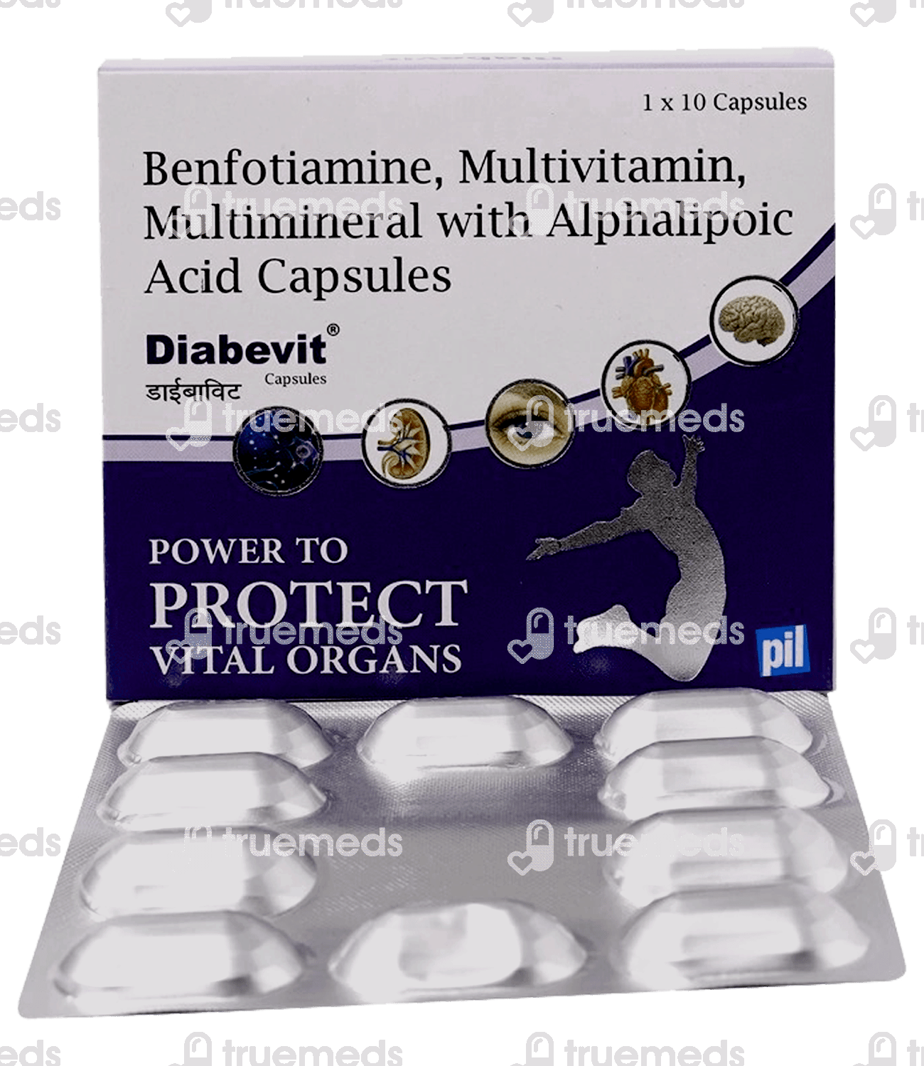 Diabevit Capsule 10 - Uses, Side Effects, Dosage, Price | Truemeds