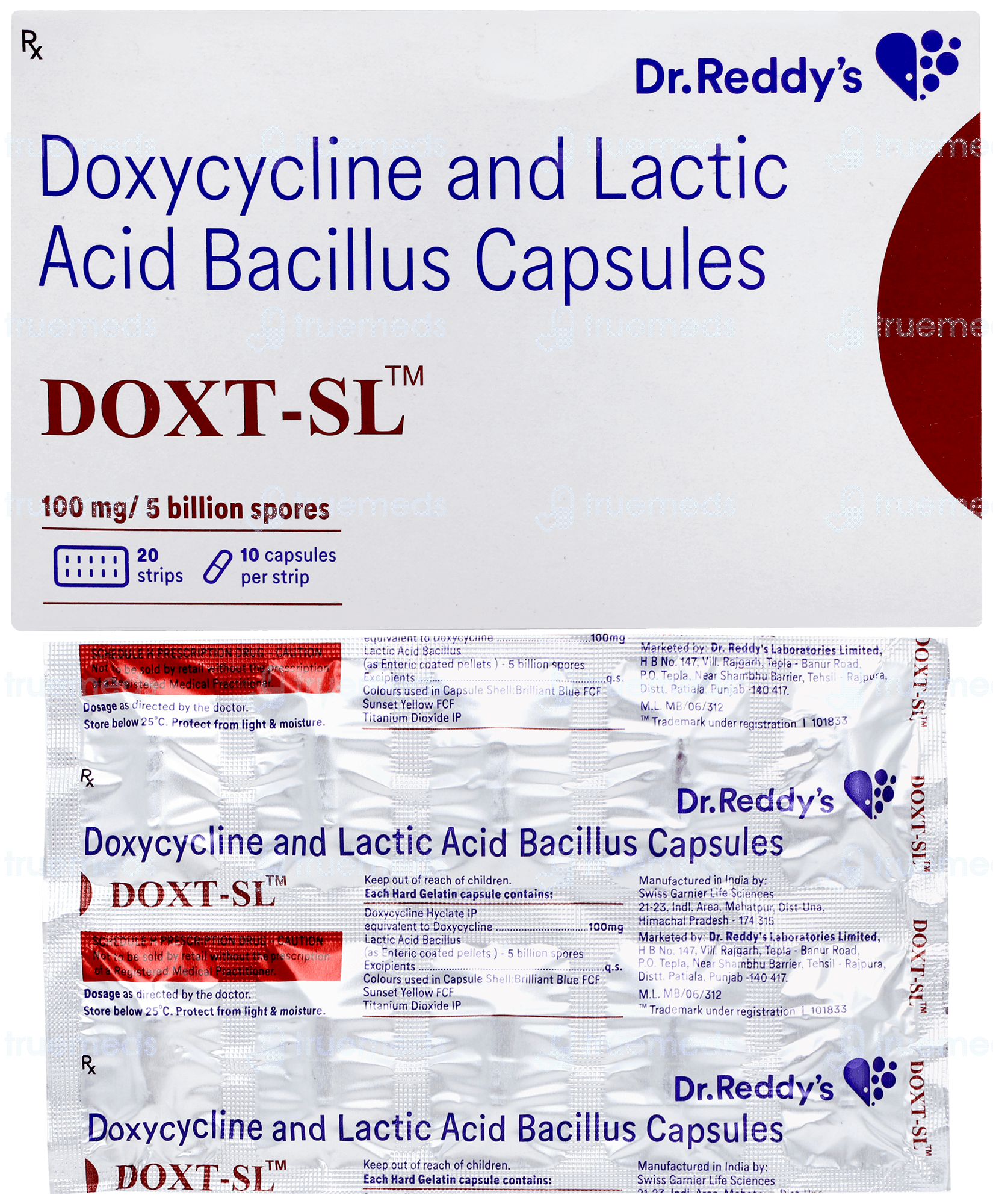 Doxt Sl Capsule: Uses, Side Effects, Price & Substitutes