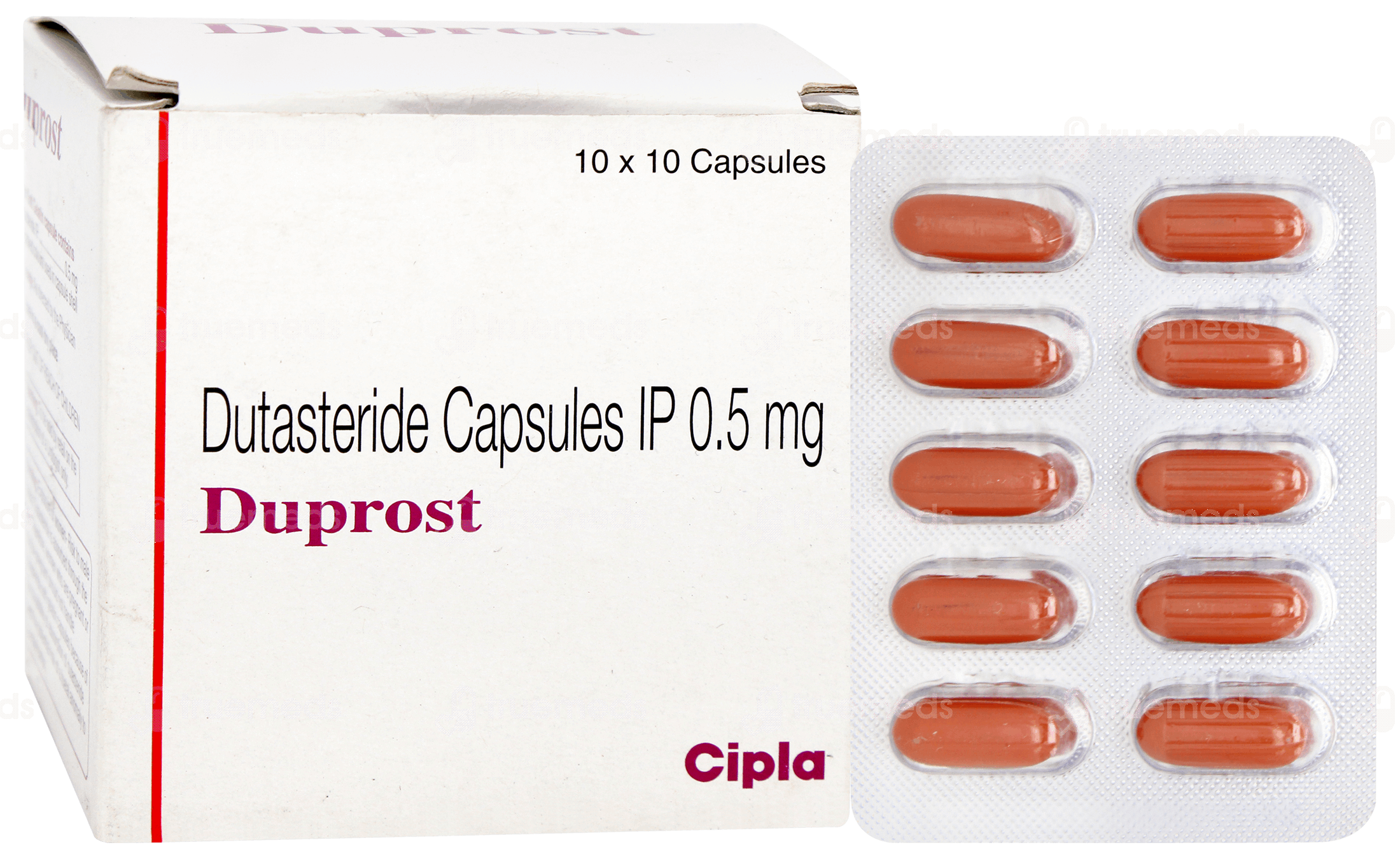 Duprost 05 Mg Capsule 10 - Uses, Side Effects, Dosage, Price | Truemeds