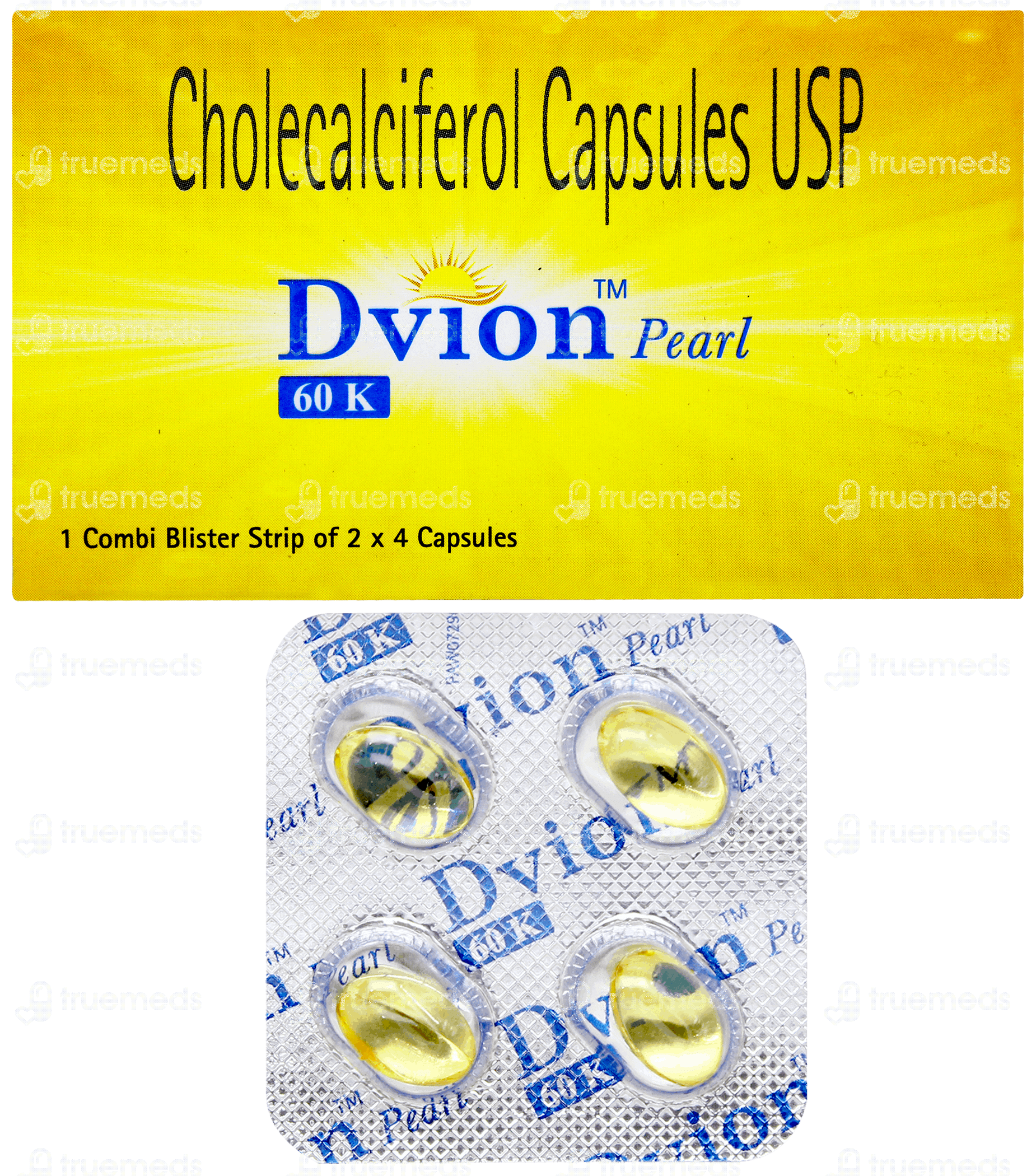 Dvion Pearl 60k Capsule 4: Uses, Side Effects, Price & Substitutes