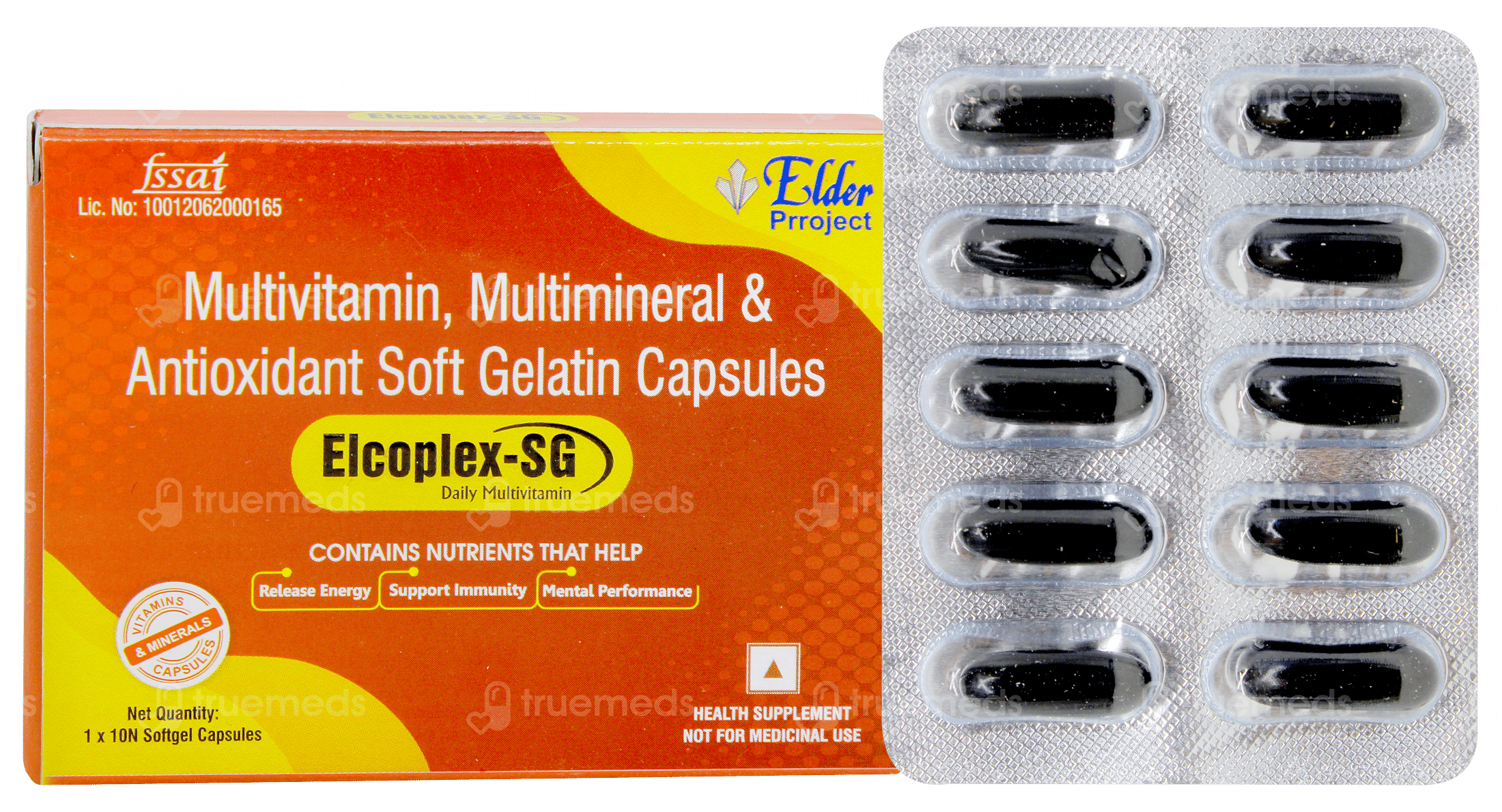 Elcoplex Sg Capsule 10 - Uses, Side Effects, Dosage, Price | Truemeds