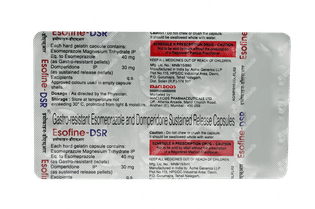 Esofine DSR Capsule: Uses, Side Effects, Price & Substitutes
