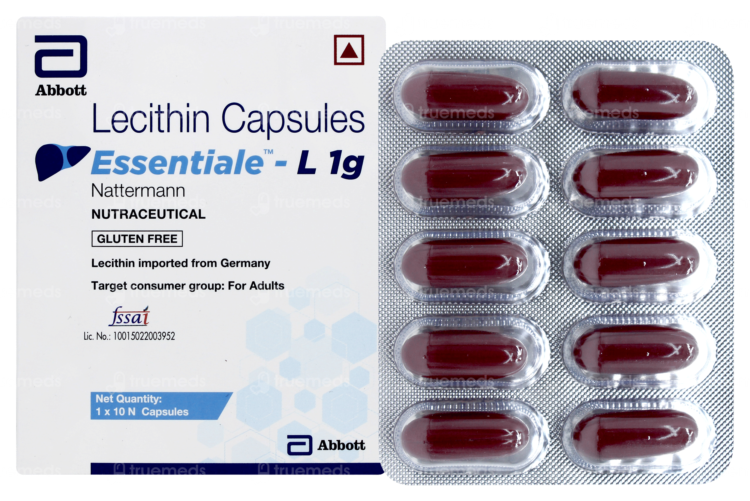 Essentiale L 1000 MG | Order Essentiale L 1000 MG Capsule Online at ...