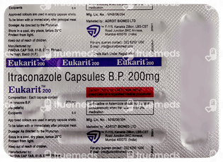 Eukarit 200 MG | Order Eukarit 200 MG Capsule Online at Truemeds