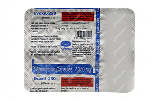 Evoxil 250 Capsule 10: Uses, Side Effects, Price & Substitutes