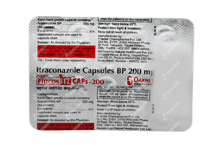 Flucos Itz 200 Mg Capsule 10 - Uses, Side Effects, Dosage, Price | Truemeds