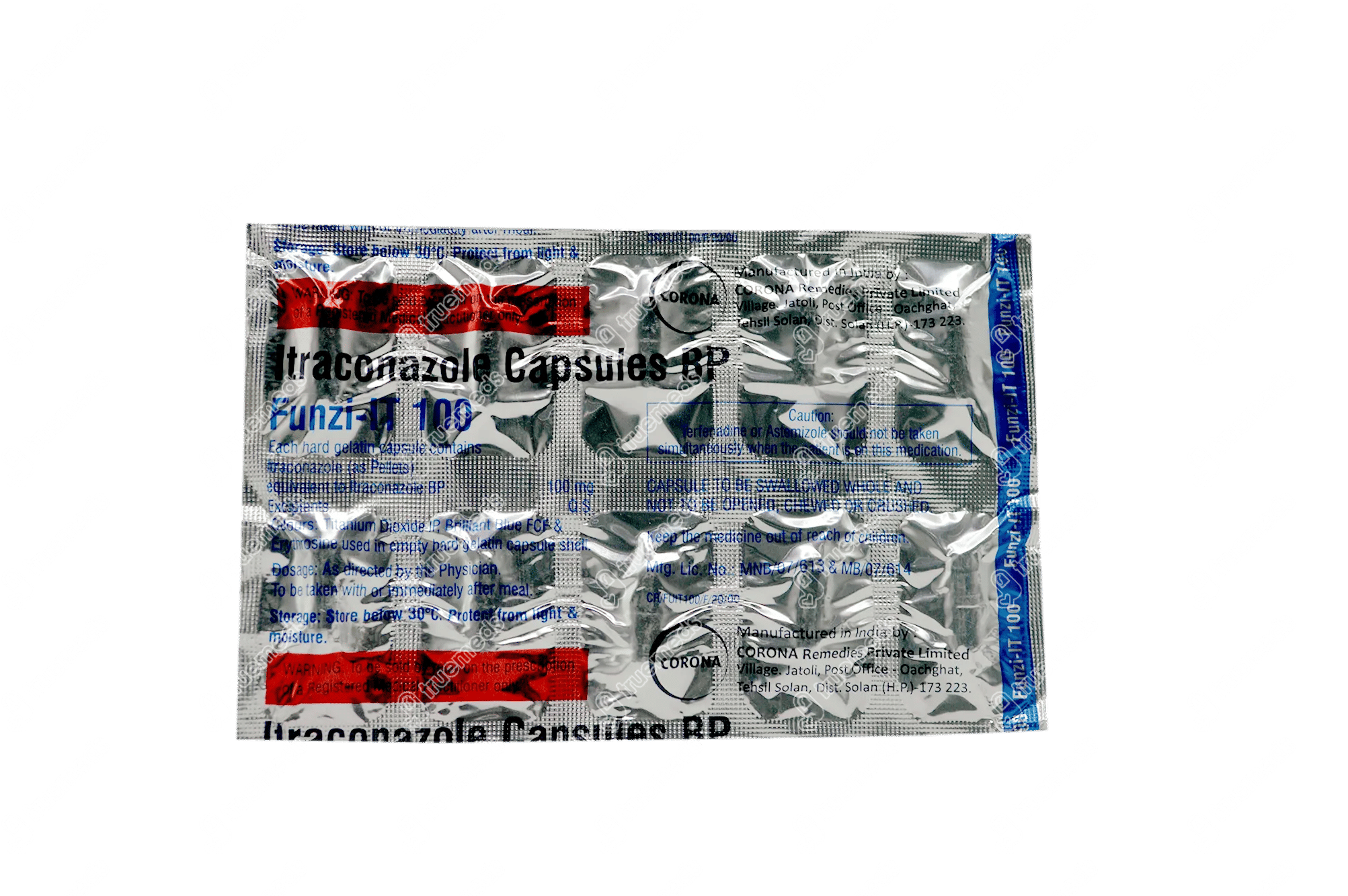 Funzi It 100 MG | Order Funzi It 100 MG Capsule Online at Truemeds