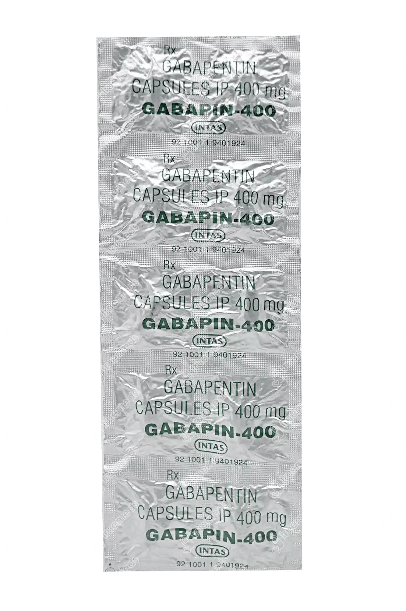Gabapin 400 Mg Capsule 10 - Uses, Side Effects, Dosage, Price | Truemeds