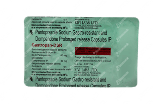 Gastropan Dsr 30/40 Mg Capsule: Uses, Side Effects, Price & Substitutes