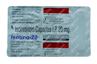 Isotino 20 MG | Order Isotino 20 MG Capsule Online at Truemeds