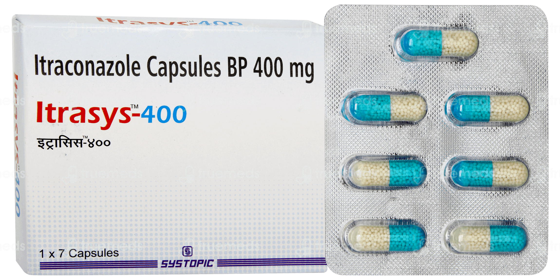Itrasys 400 MG | Order Itrasys 400 MG Capsule Online at Truemeds