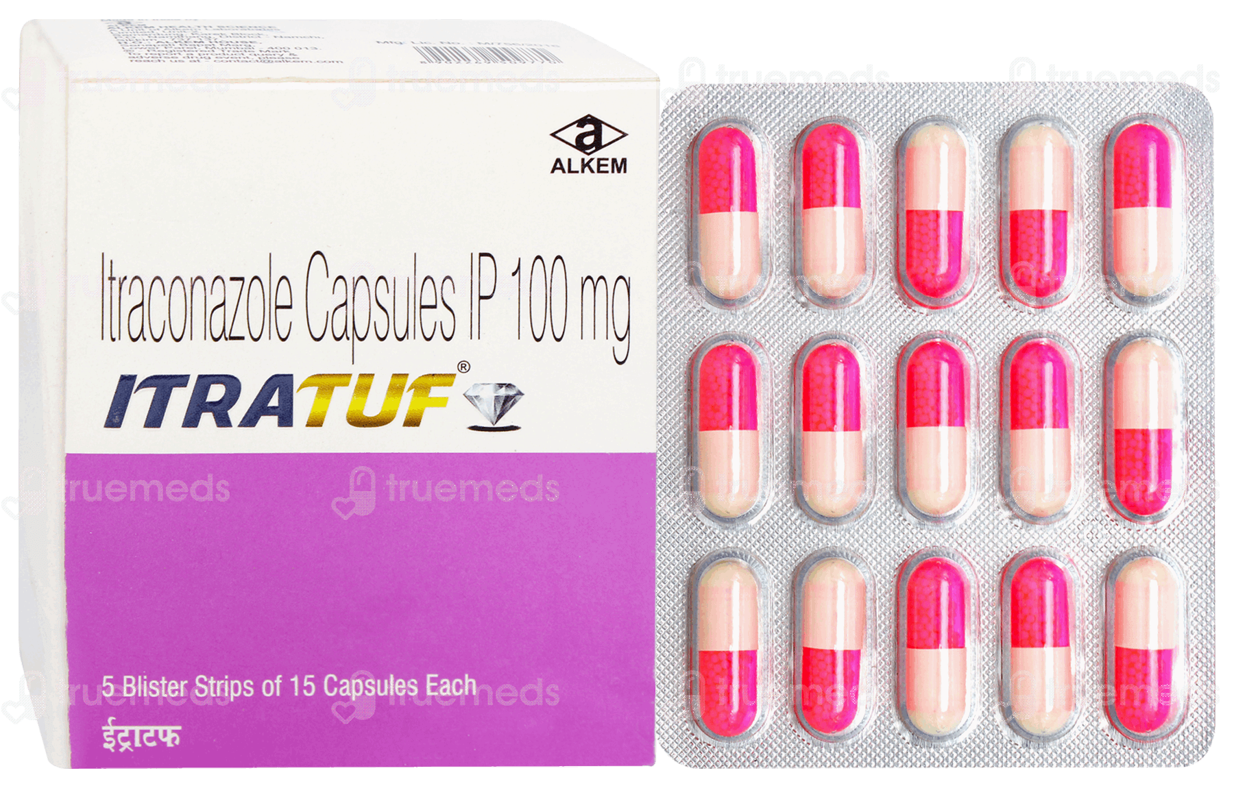 Itratuf 100 Mg Capsule 15 - Uses, Side Effects, Dosage, Price | Truemeds